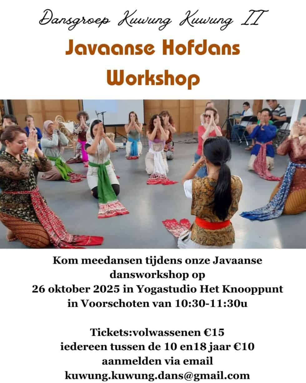 Javaanse dansworkshop - Cultuurfabriek Voorschoten
